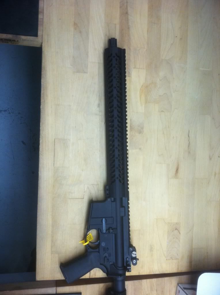 pic request - show me your Loooong evo rails on 14.5 and 16in barrels. > Samson Manufacturing ...