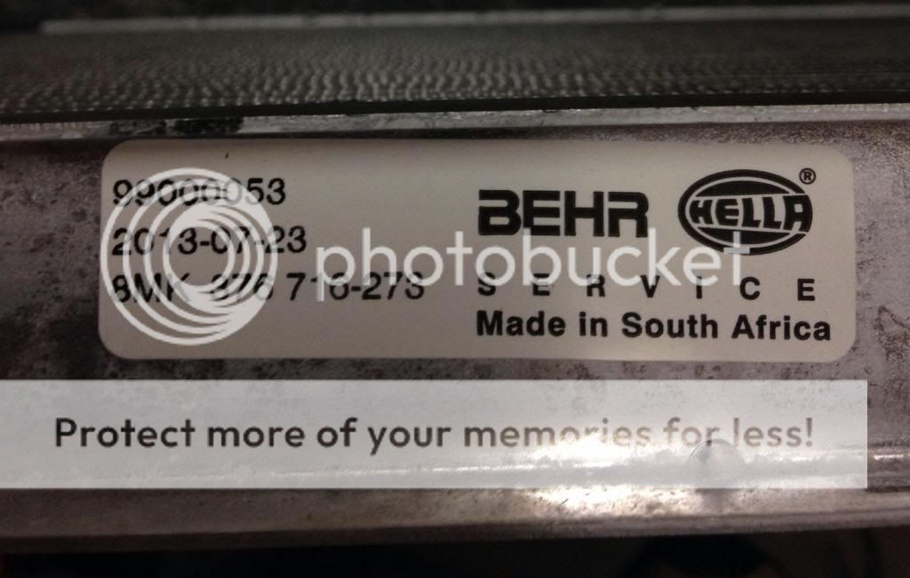 Issue with Behr Radiators | Page 2 | E46 Fanatics Forum