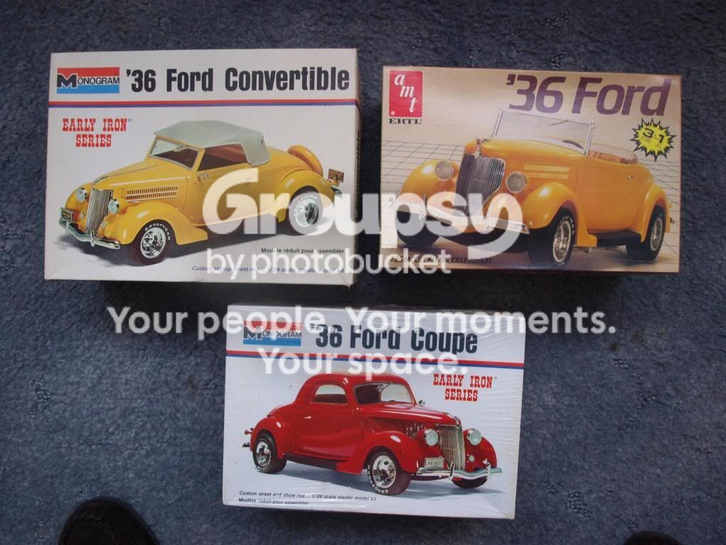 Monogram/Revell/AMT Hot Rod kits