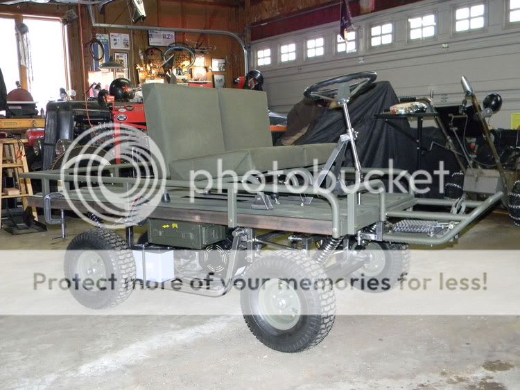 M274 military mule half scale home build | DIY Go Karts