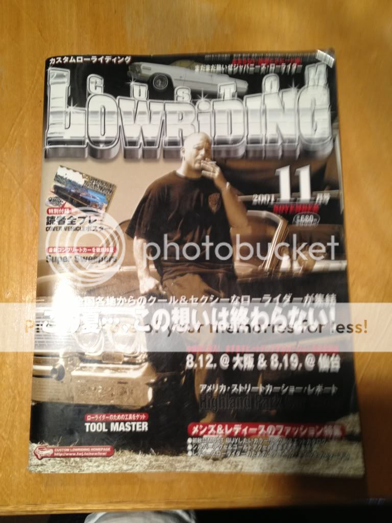 JAPAN LOWRIDER MAGS FOR SALE | LayItLow.com Lowrider Forums