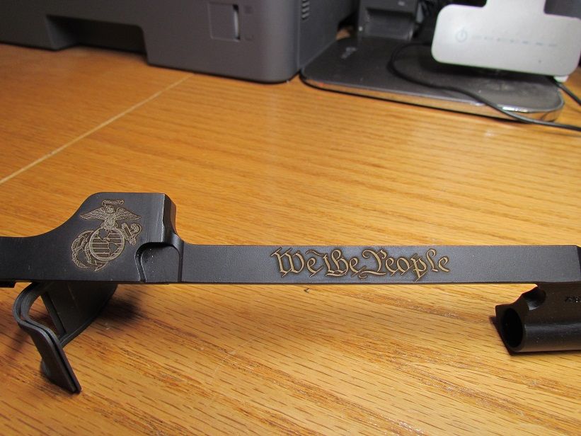 Laser engraved M14 Operating rod. | The FAL Files