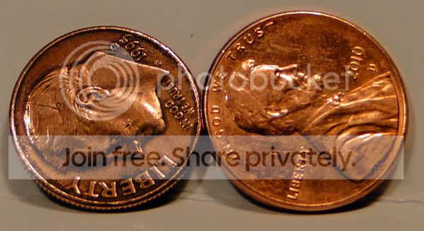 Todays Dimes & Quarters....with an all copper dime | TreasureNet.com