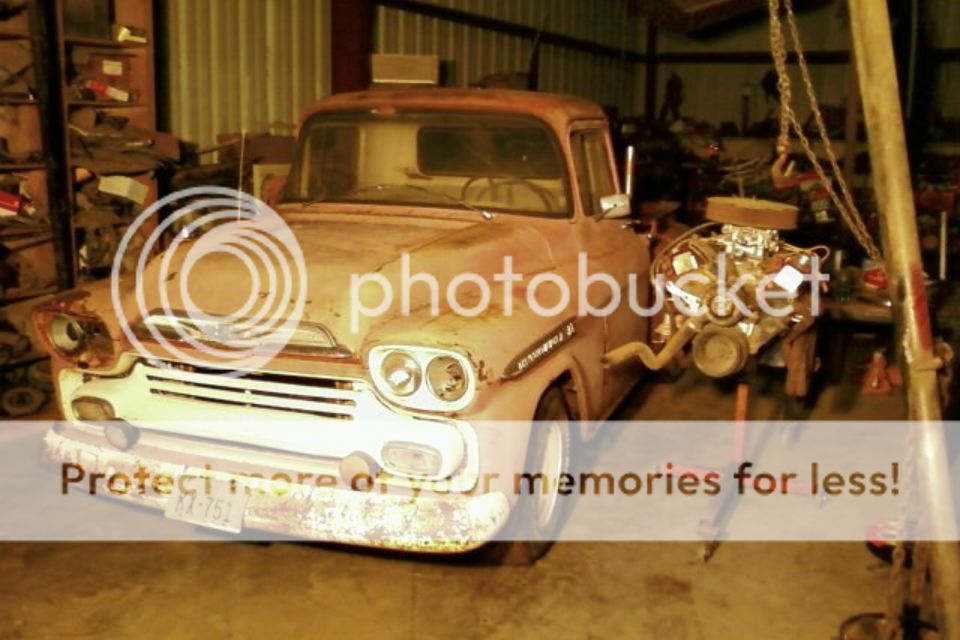 Original rear end in 59 Apache | The H.A.M.B.